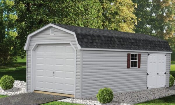 Amish Built Vinyl Garages for Quality & Durability