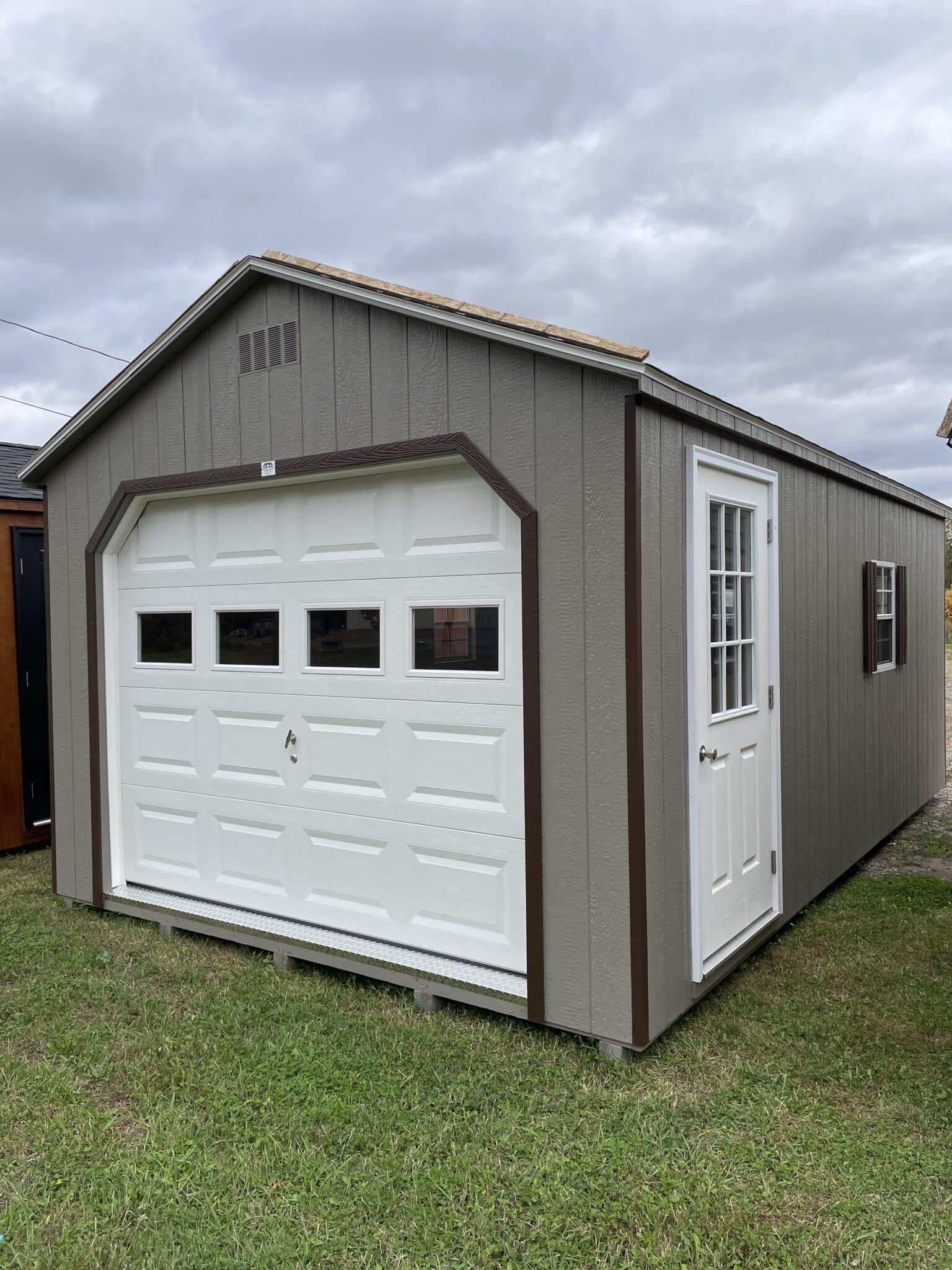12x20 Smartside A-Frame Garage - Wunderbar Structures